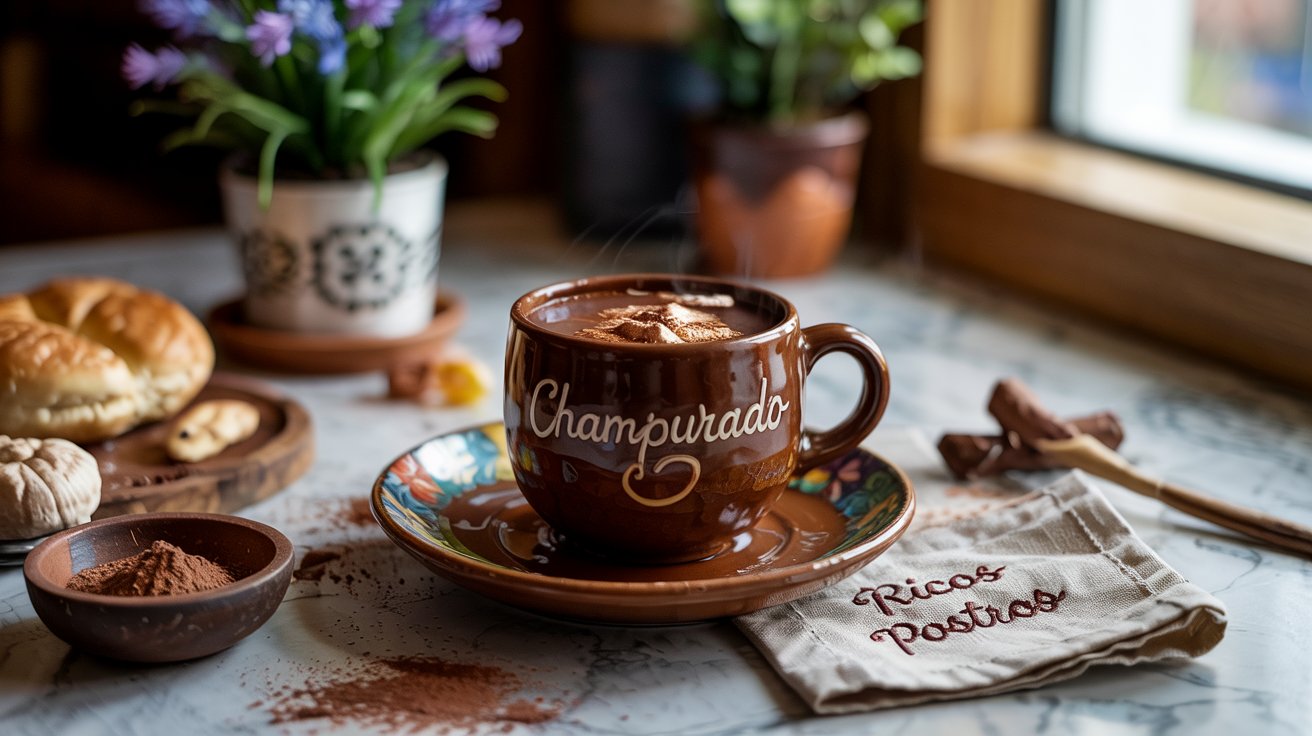 Champurrado con Chocolate de Metate y Piloncillo .: RicosPostres